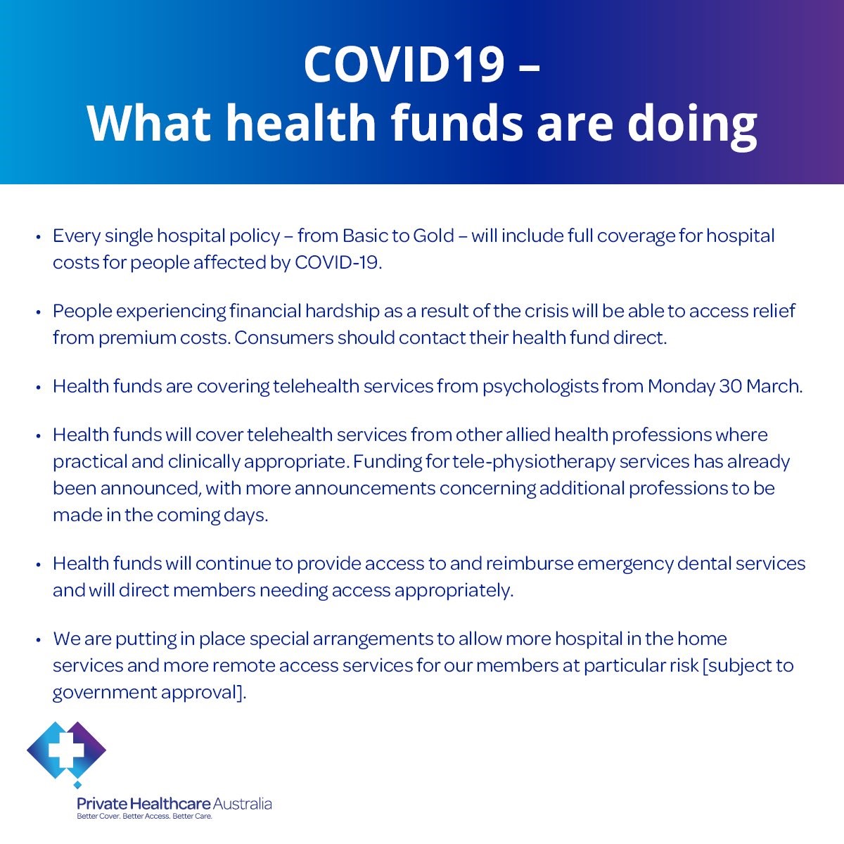 Health funds back private hospital capacity guarantee